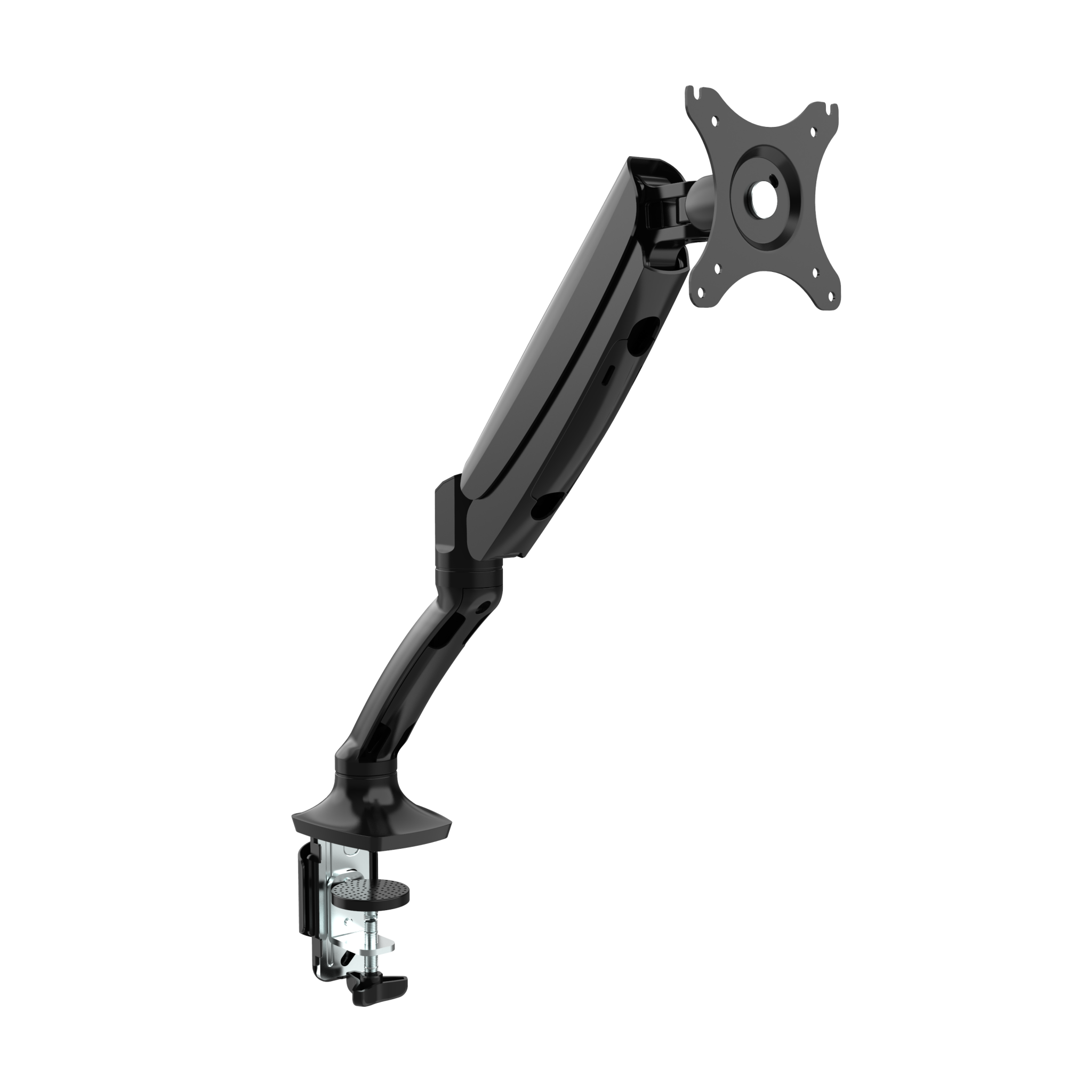 MBCF SINGLE ERGONOMIC MONITOR ARM 1 – Moreton Bay Chairs